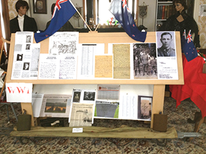 Museum ANZAC display | The Martinborough Star