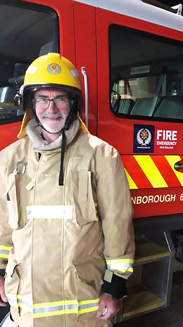 Firefighter Simon Daly - Martinborough Star